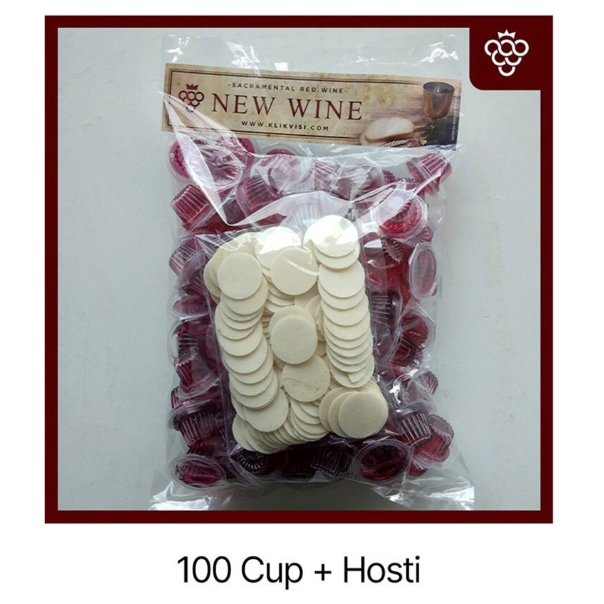 Package of 100 Holy Communion Cups - Holy Communion Worship Equipment ...