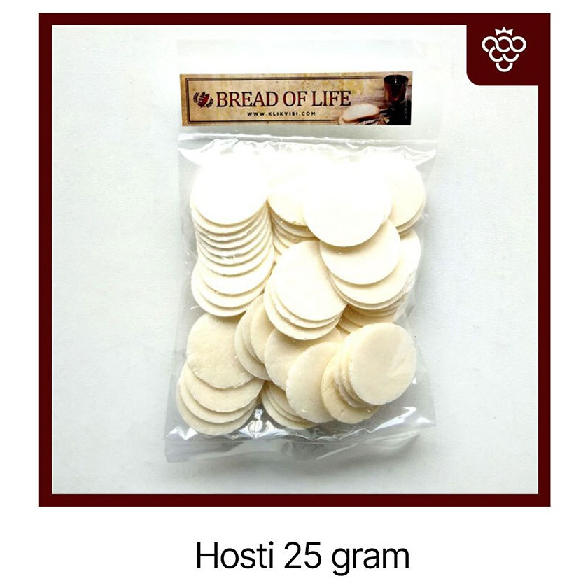 Holy Communion Bread - Plain Host 25 gr Pack | Shopee Malaysia
