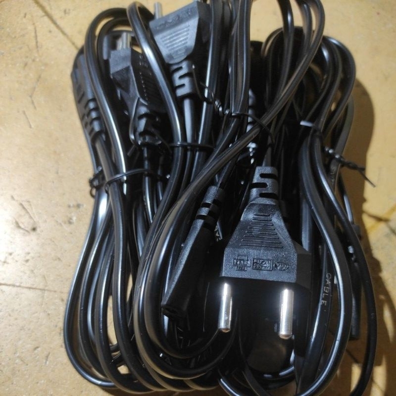 The figure 8 power cable is more than 1 meter long | Shopee Malaysia