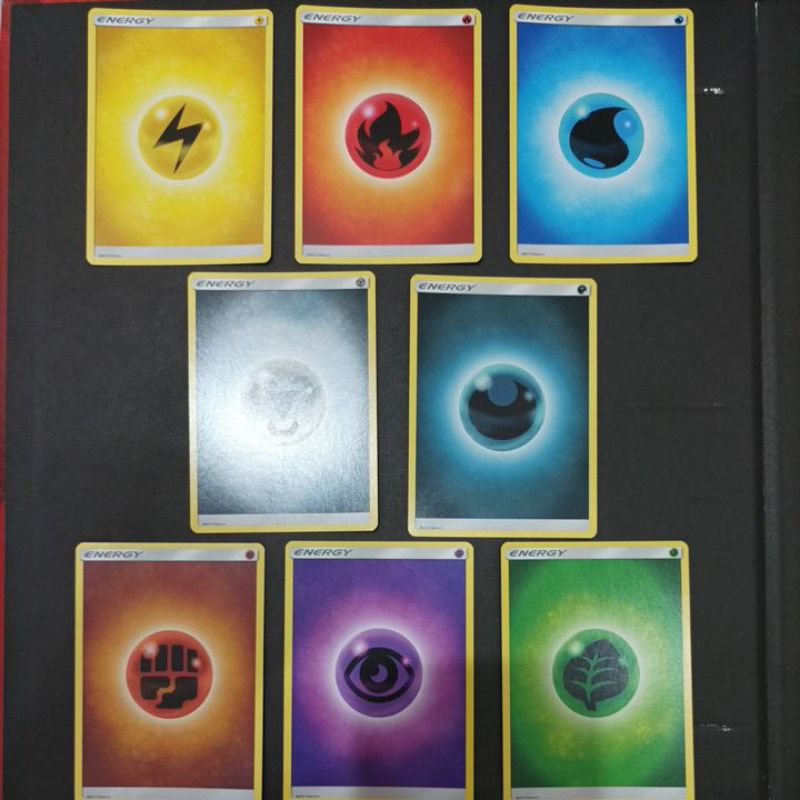 Pokemon ENERGY BASIC CARDS BASIC CARDS 8 CARDS SET | Shopee Malaysia