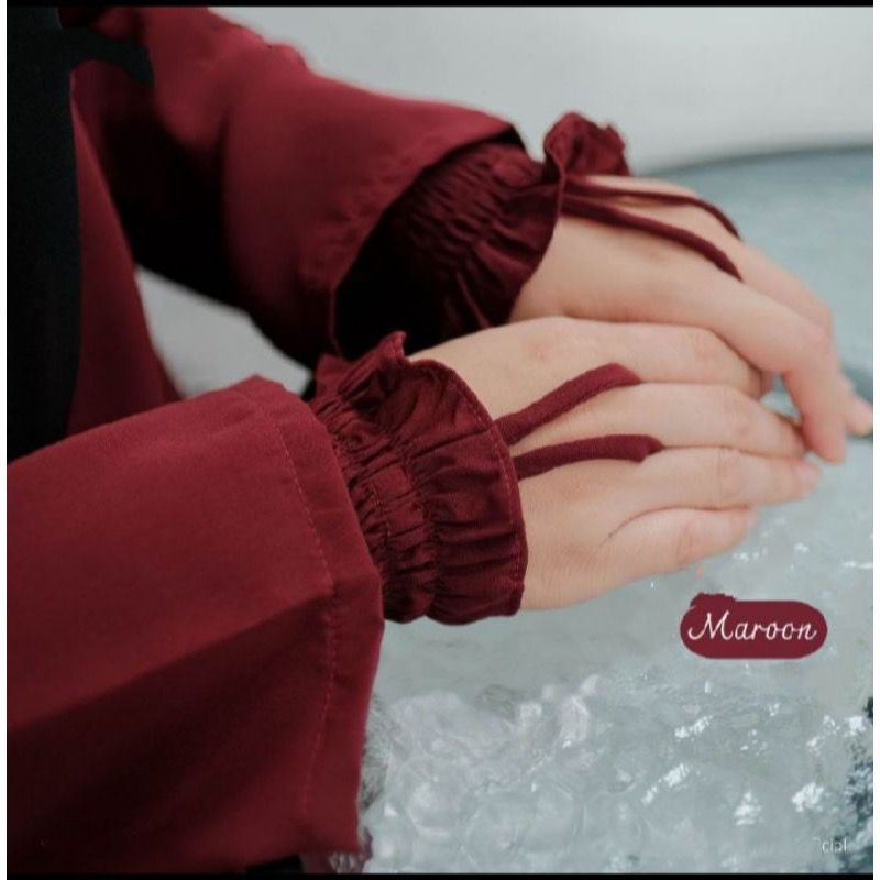 Handsock Rubber Ring ruffle Cuff smoke crinkle airflow Hand socks | Shopee Malaysia