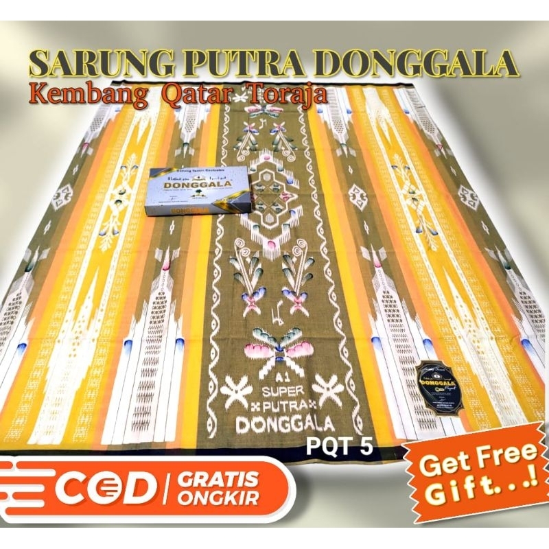 Original DONGGALA SARUNG A1 TORAJA MOTIF QATAR PUTRA DONGGALA | Shopee Malaysia