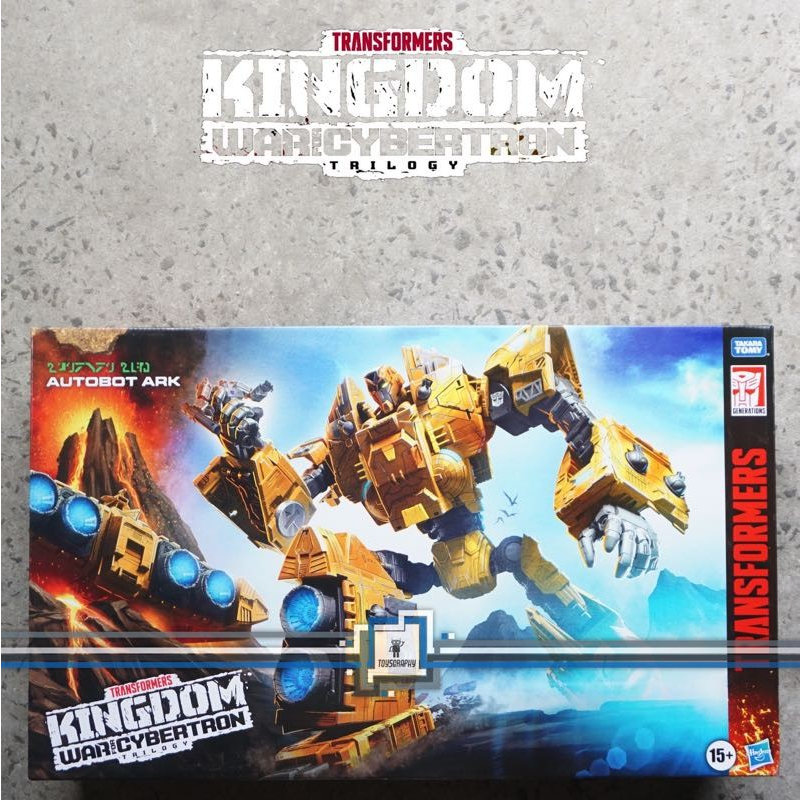 Transformers WFC Kingdom TITAN Class AUTOBOT ARK Exclusive | Shopee ...