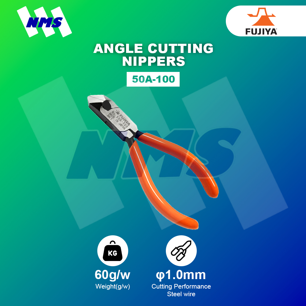 Fujiya 50A-100 Angle Cutting Nippers Japan | Shopee Malaysia