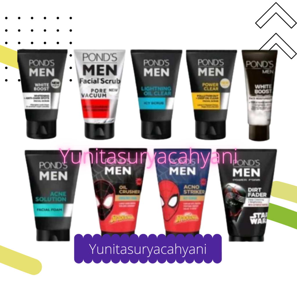 PONDS MEN FACIAL WASH BRIGHT BOOST LIGHTENING FACIAL SOAP 100G - Pore ...