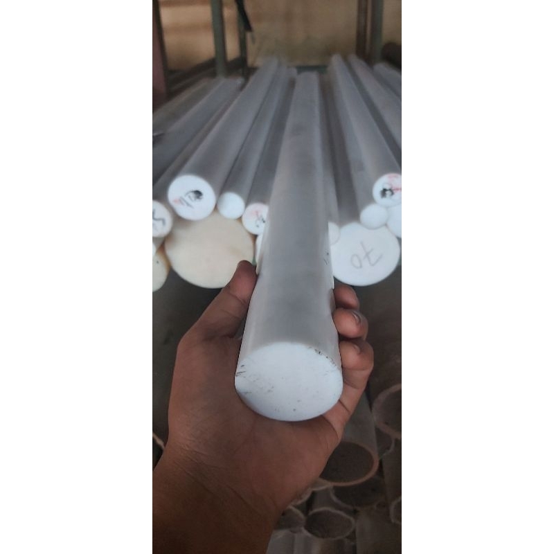 Teflon Rod Axle Diameter 50mm Length 5cm PTFE Bar | Shopee Malaysia