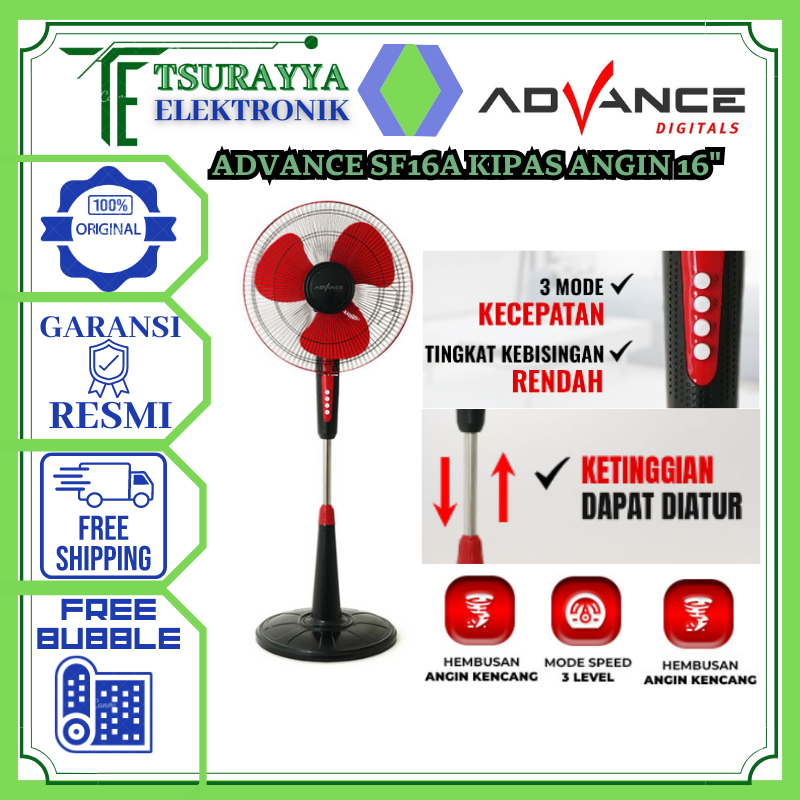 Advance Fan 16" Stand Fan SF16A SF-16A SF 16A | Shopee Malaysia