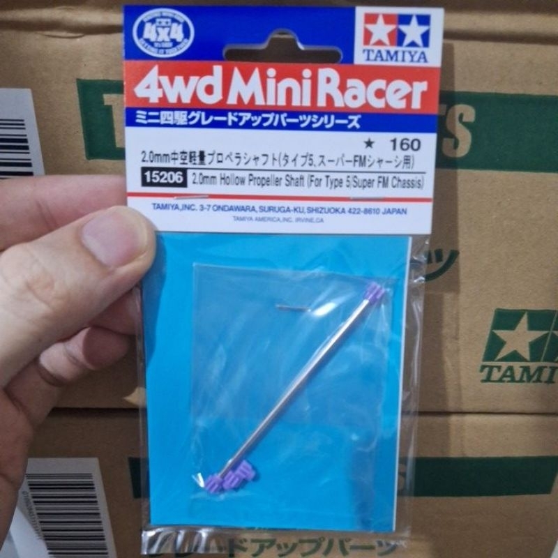 Tamiya 15206 2mm Hollow Propeller Shaft for Super Fm Chassis | Shopee ...