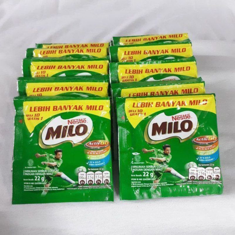 Milo ACTIV-GO Liquids 22GR Contents 10 Sachets | Shopee Malaysia