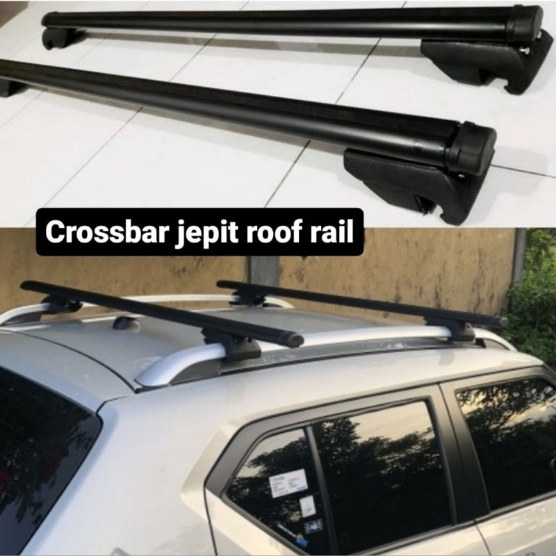 Suzuki Ignis crossbar Clamp roofrail Cross roof rack Car Top Luggage ...