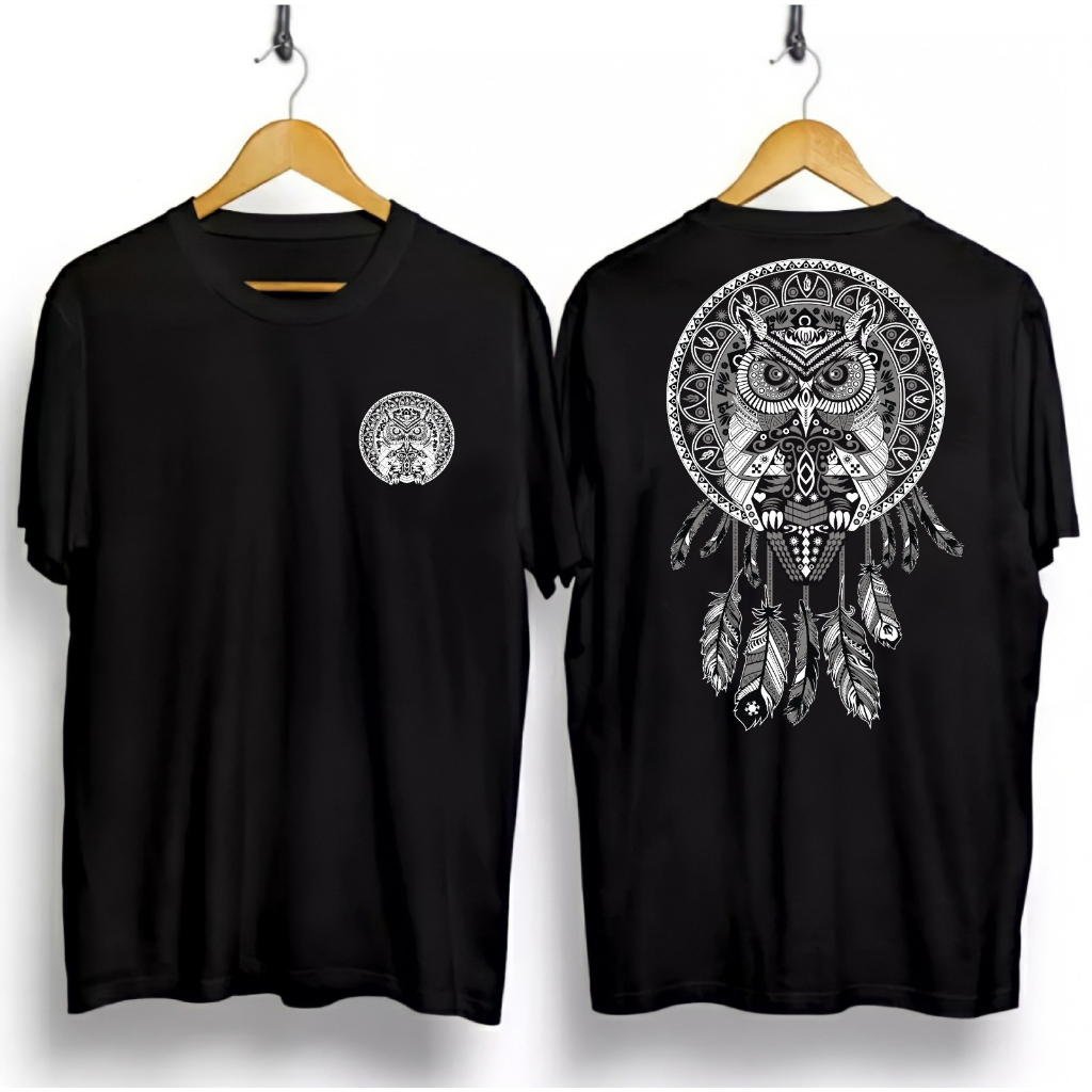 Owl WHITE DISTRO Men T-Shirts/Latest Cool Men T-Shirts/COWO T-Shirts ...