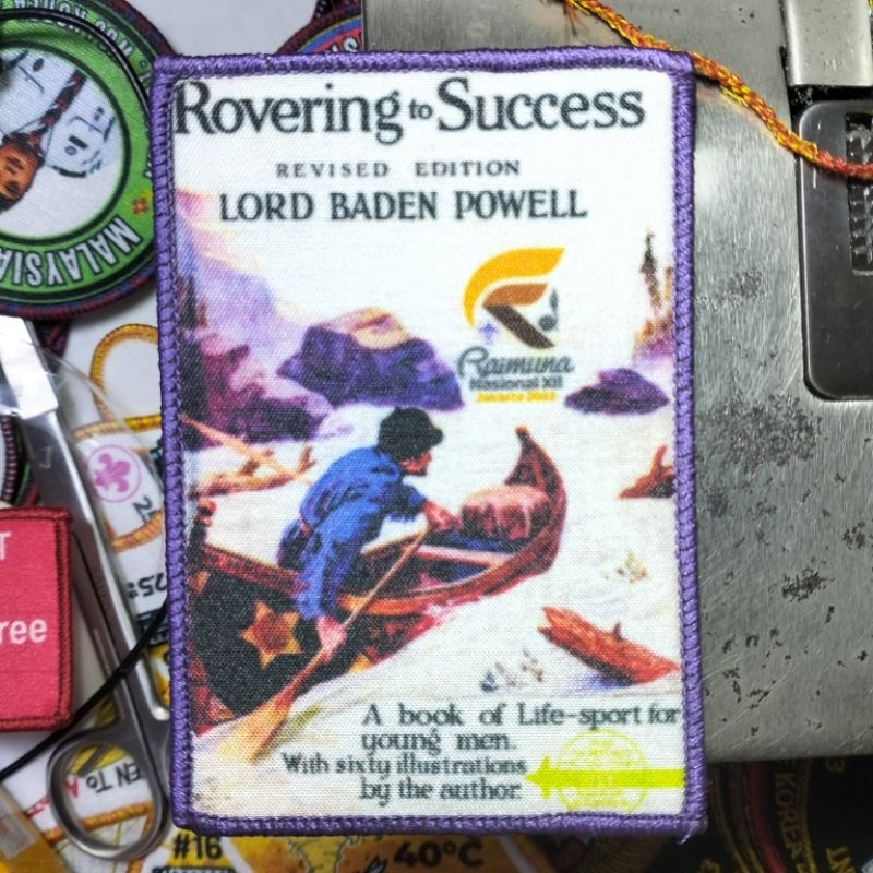 Emblem Rovering to Success Rainas edition | Shopee Malaysia