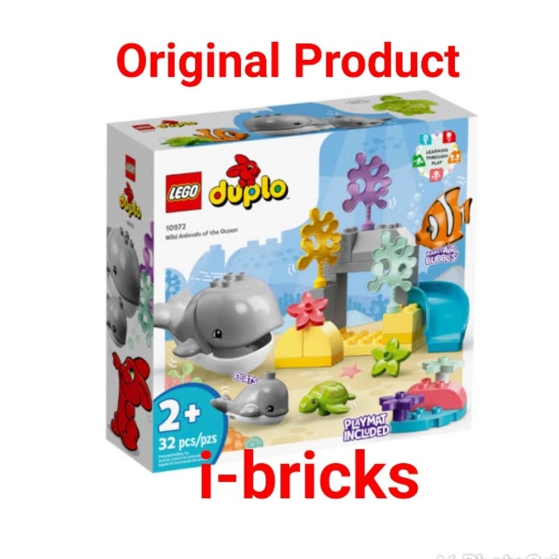 Lego Duplo 10972 Wild Animals of the Ocean | Shopee Malaysia
