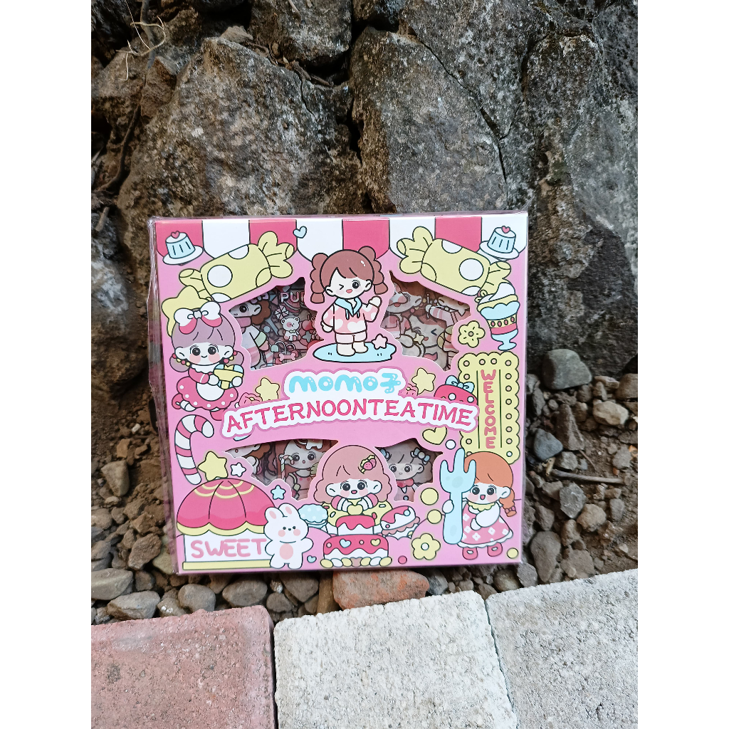 Set of Cute Cartoon motif Stickers, Momo Stickers, new viral stickers ...