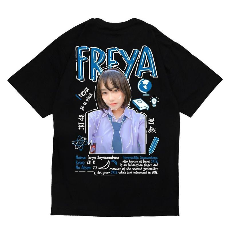 FREYA T-shirt Jkt48 V3 New Era FREYA Jawardana - Tshirt Member Jkt48 New Era FREYA | Shopee Malaysia