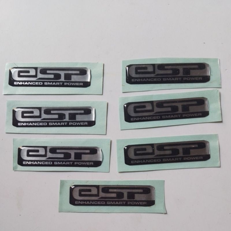 Emblem Esp Sticker 3D logo honda Esp box filter beat fi vario 125 150 ...