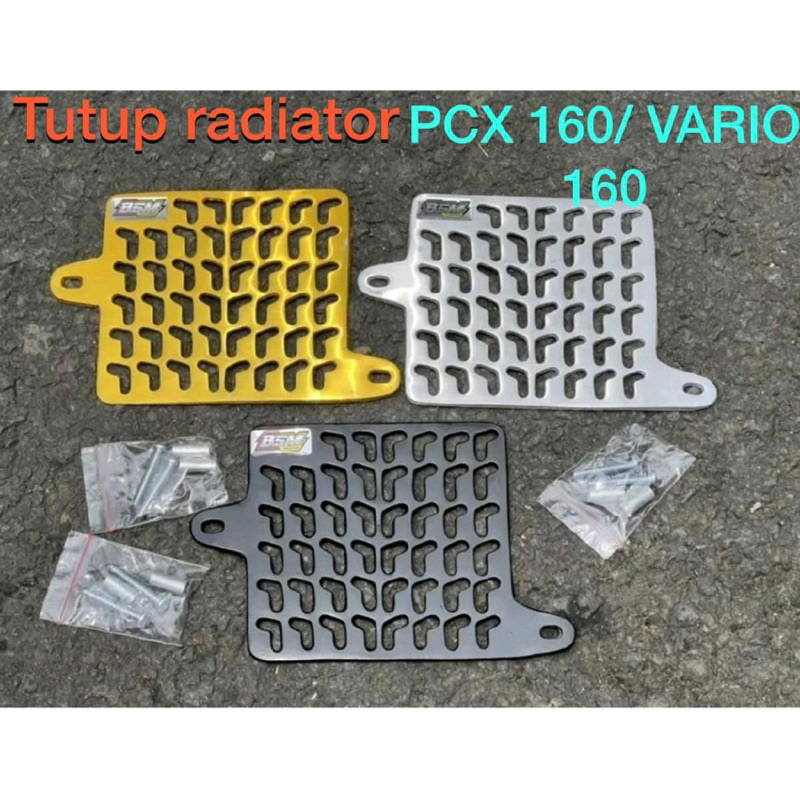 VARIO 160 AND PCX 160 RADIATOR COVER VARIO 160 AND PCX 160 CNC BSM ...