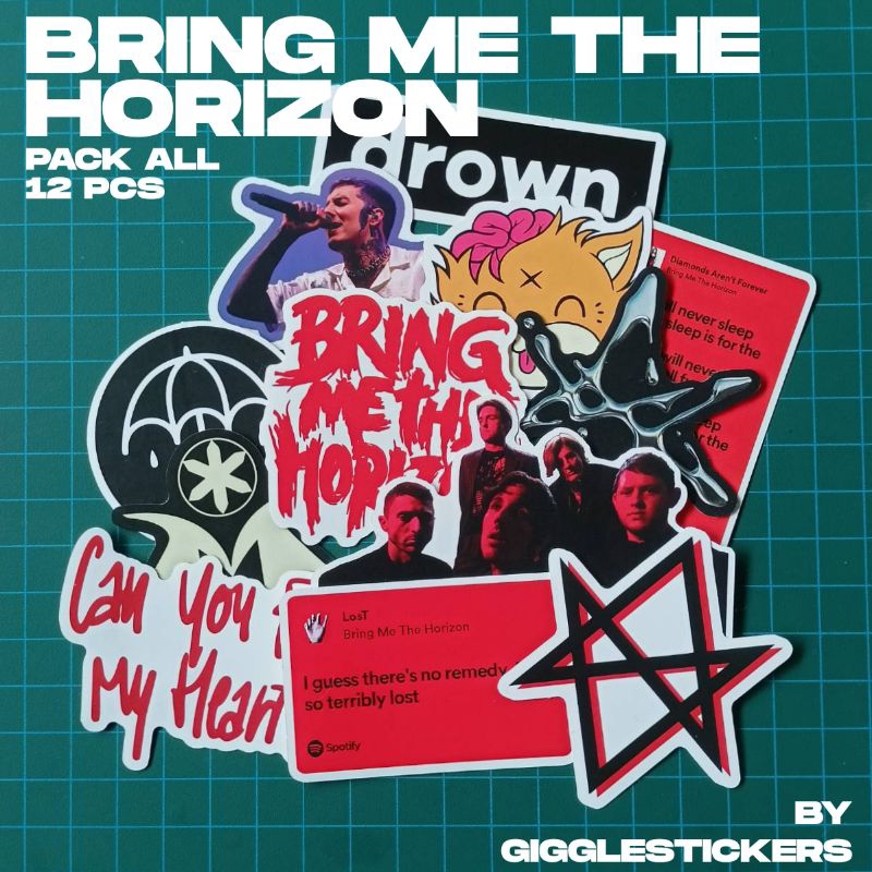 Sticker Pack Bring Me The Horizon BMTH | Shopee Malaysia