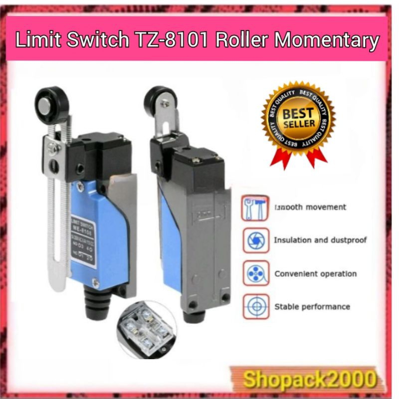Limit Switch Momentary Roller Switch 5A 250V TZ-8101 | Shopee Malaysia