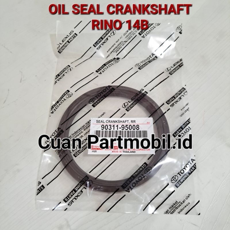 Oil SEAL CRANKSHAFT REAR TOYOTA RINO 14B | Shopee Malaysia