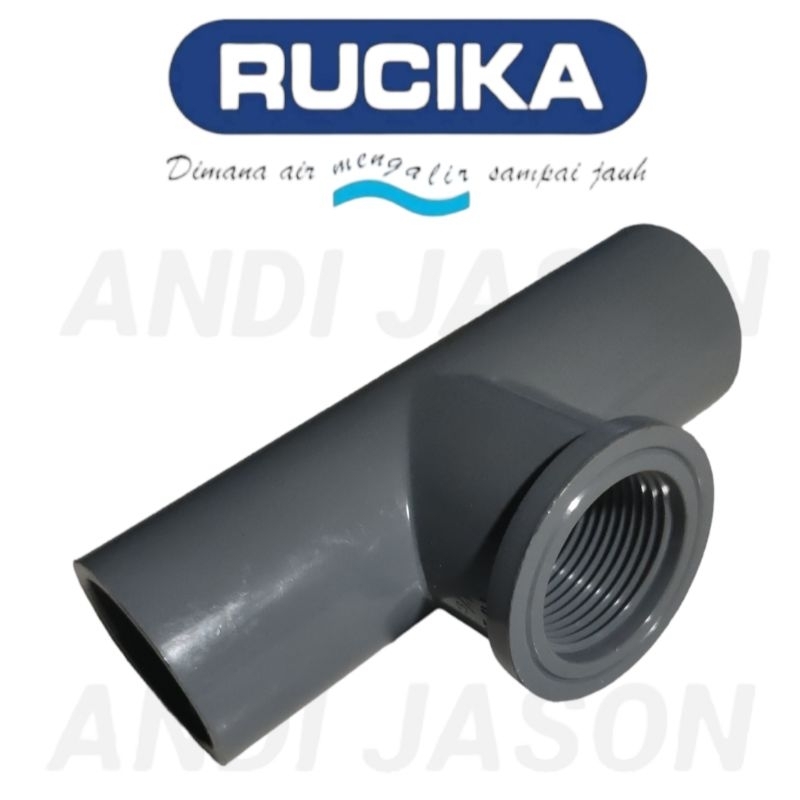 Rucika TEE DRAT 3/4 INCH RUCIKA / FAUCET TEE DRAT DRAT AW THICK 3/4 ...