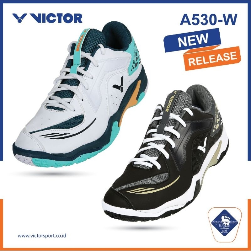 Victor A 530 A-530 A530 W Badminton Shoes Original | Shopee Malaysia