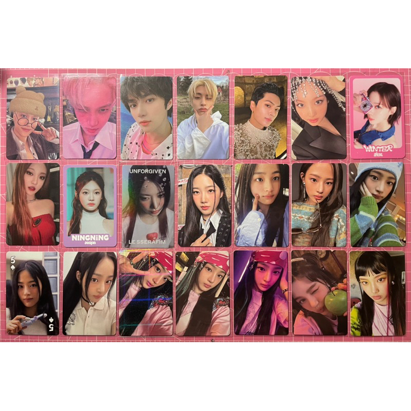 Pc Photocard Exo Rover Kai Beomgyu Minisode Blue Hour Enhypen Jake Jay ...