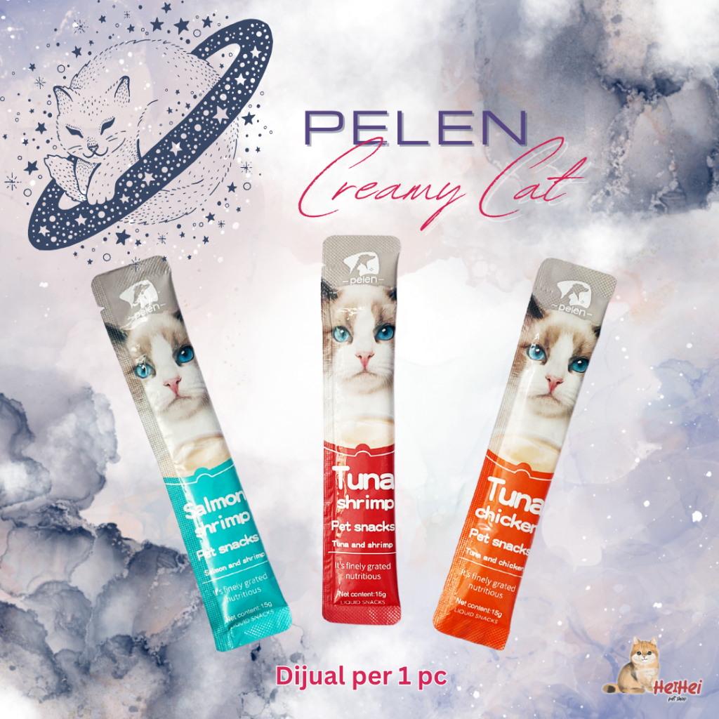 Pelen Cat Creamy Treats - Peien Snack Cat Snack Adult Kitten 15g - Cat ...