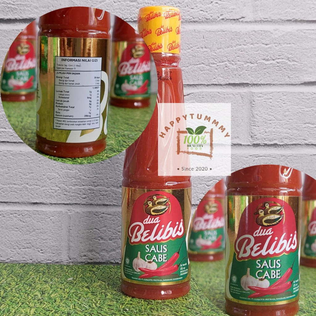 Hpt - Two Belibis Chili Sauce in 135 ML Bottles | Shopee Malaysia
