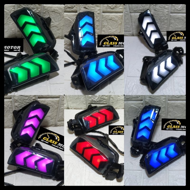 Aerox Old And Aerox New LED Turn Signal Lights | Shopee Malaysia