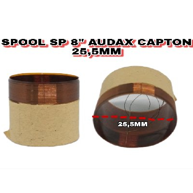 8 INCH SPEAKER SPOOL AUDAX CAPTON 25,5X31X9MM (3 PCS) | Shopee Malaysia