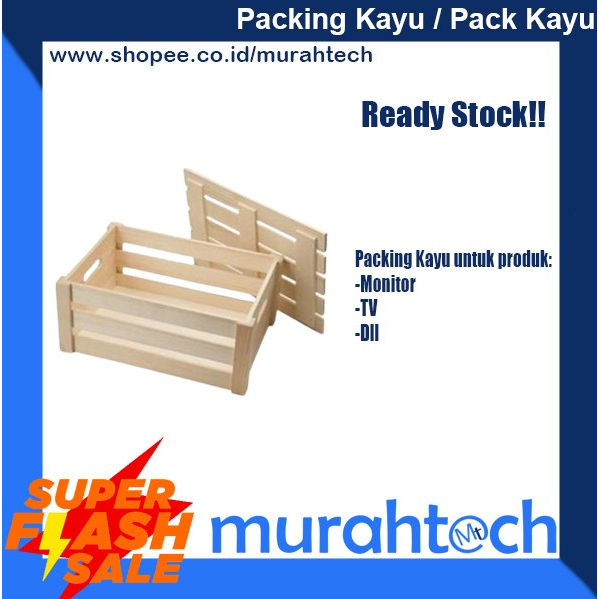 KAYU Wooden Packing/Wooden Pack | Shopee Malaysia