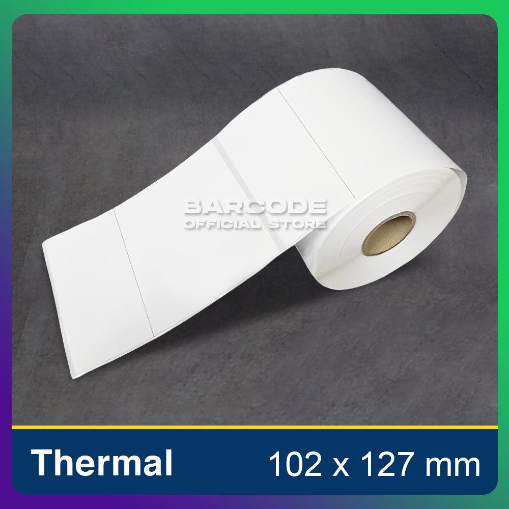 Thermal Sticker Labels 102x127mm / 102 x 127 / 102x127 mm 1 Line ...
