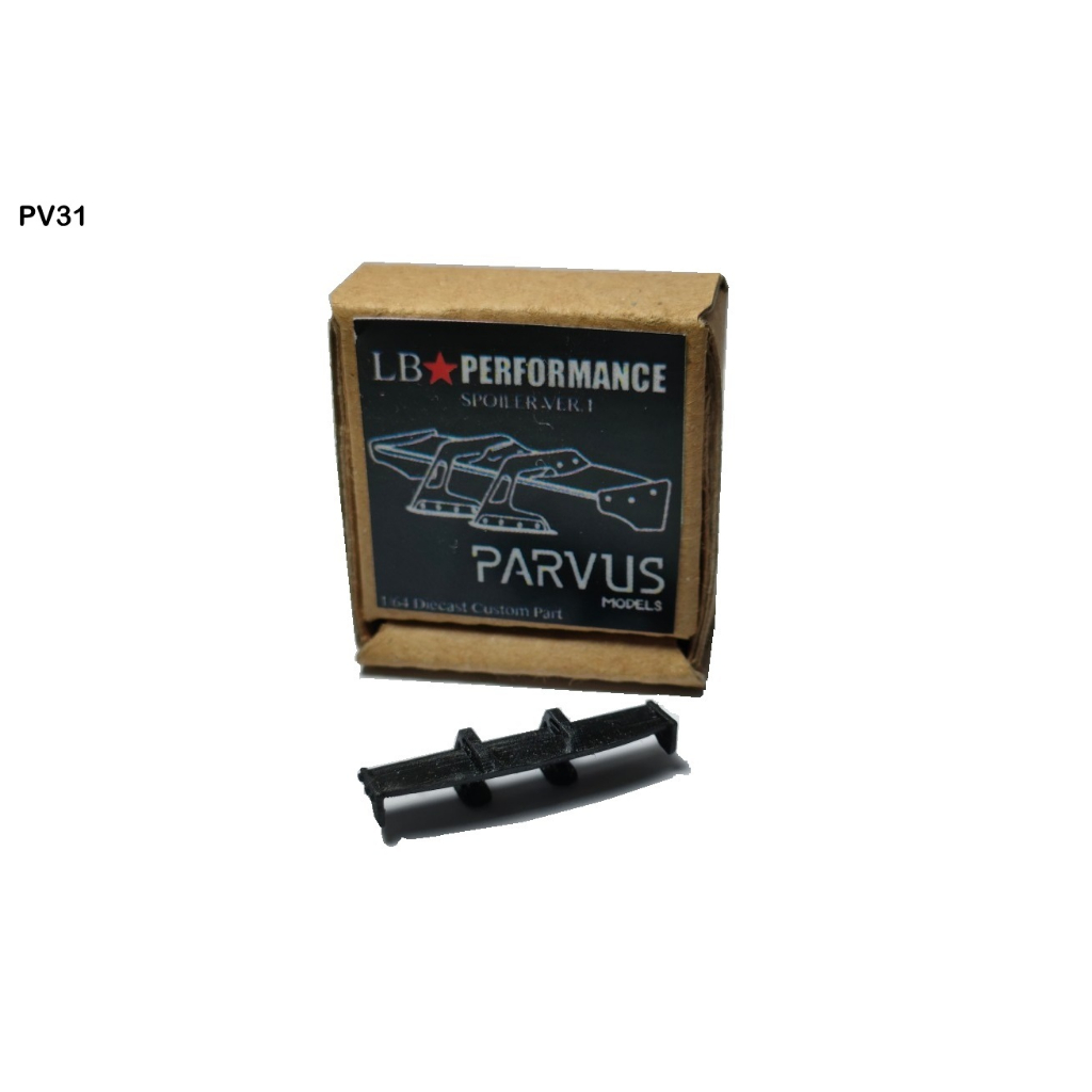 Parvus PV31 Spoiler Liberty Walk Diecast 1:64 Custom All Models ...