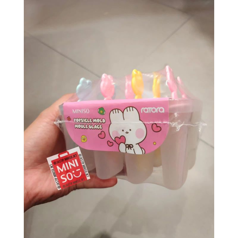 Miniso Ratora Rabbit Popsicle Mold (contains 8pcs) | Shopee Malaysia