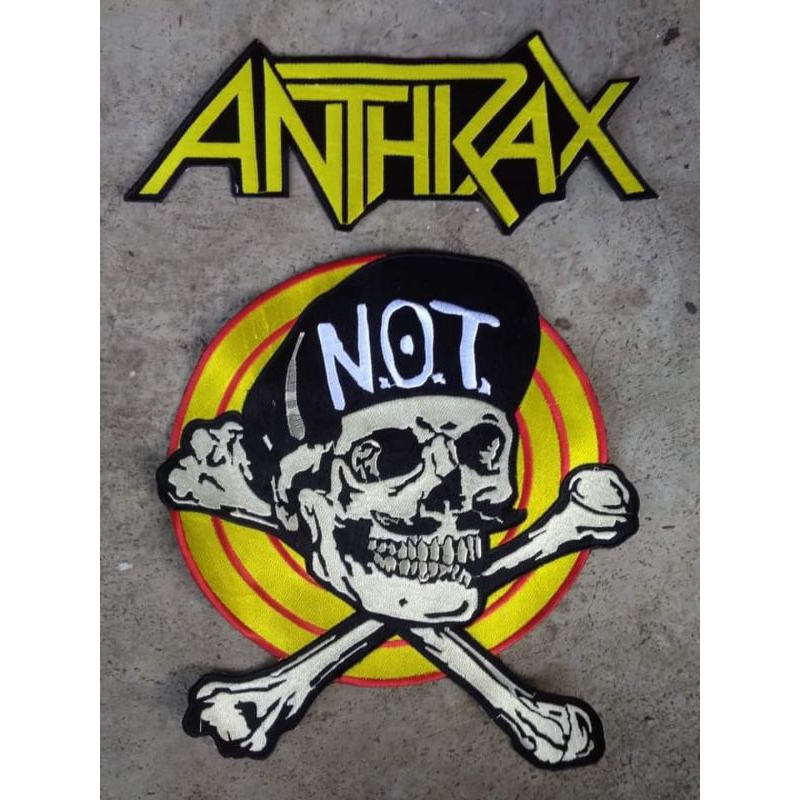Anthrax backpatch/emblem | Shopee Malaysia