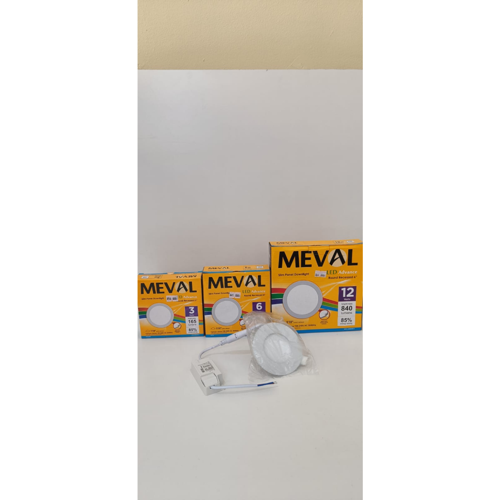 Meval Slim Panel Downlight LED- Daylight | Shopee Malaysia