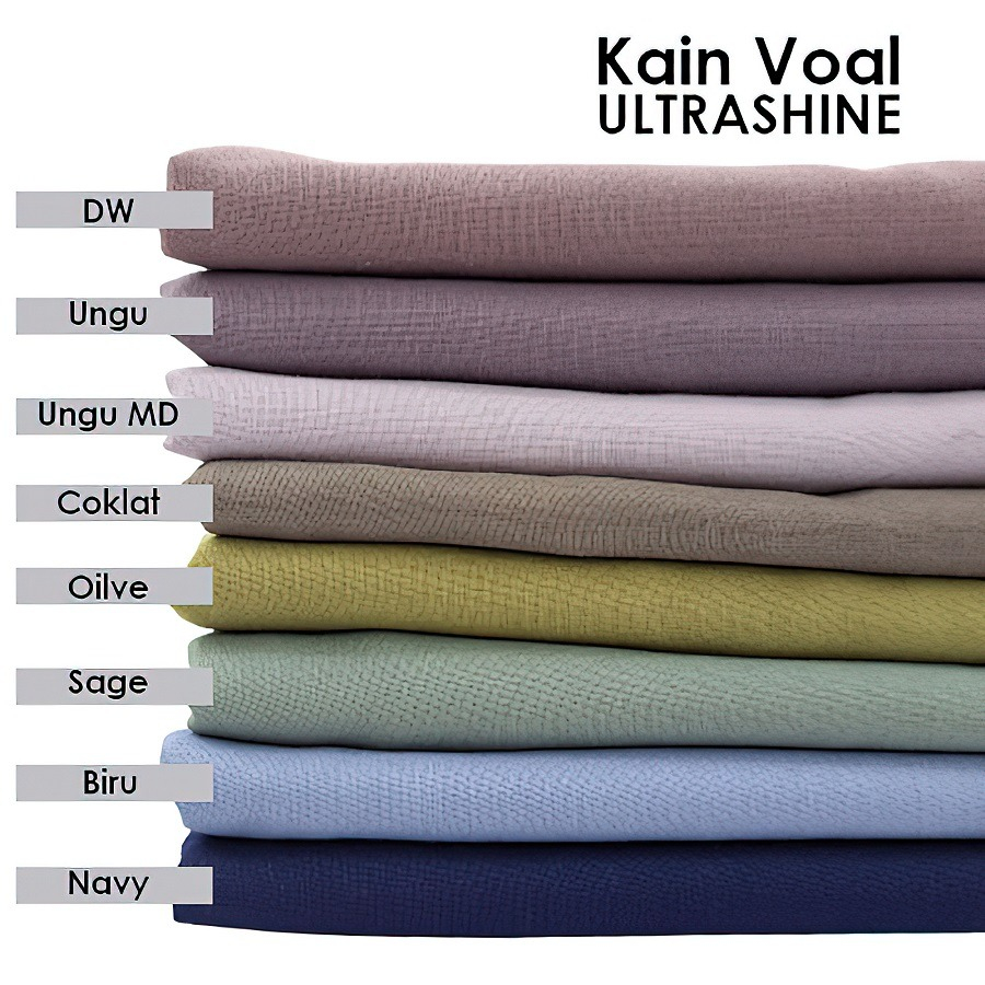 Voal Fabric / Ultrashine Voal Fabric (Per 0.5 Meter) | Shopee Malaysia