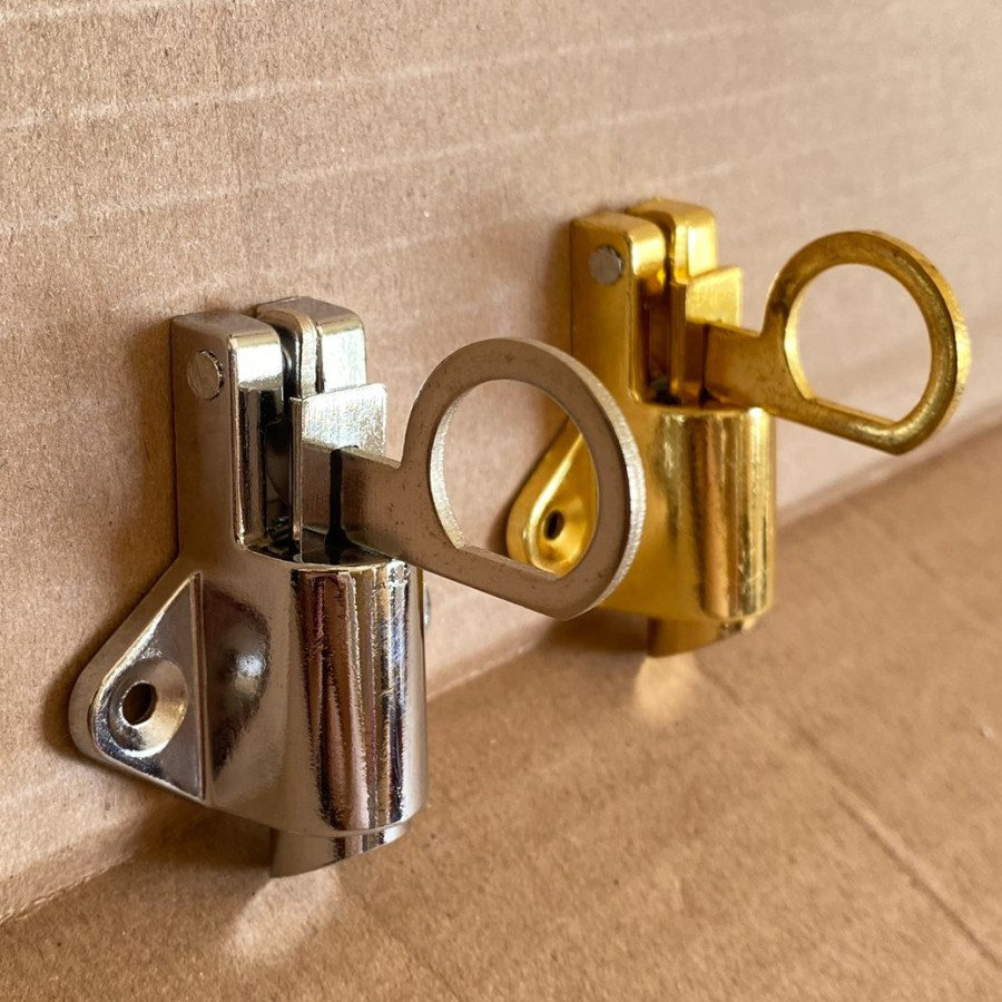 2 INCH SILVER/GOLD WINDOW KEY, SMALL CAB KNIP SPRING | Shopee Malaysia