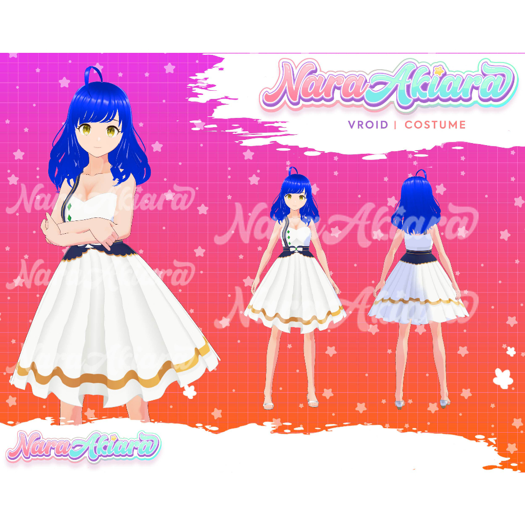 Total Transformation of Streaming Characters with 3D Vroid Costumes, Vroid Streaming Costume ...