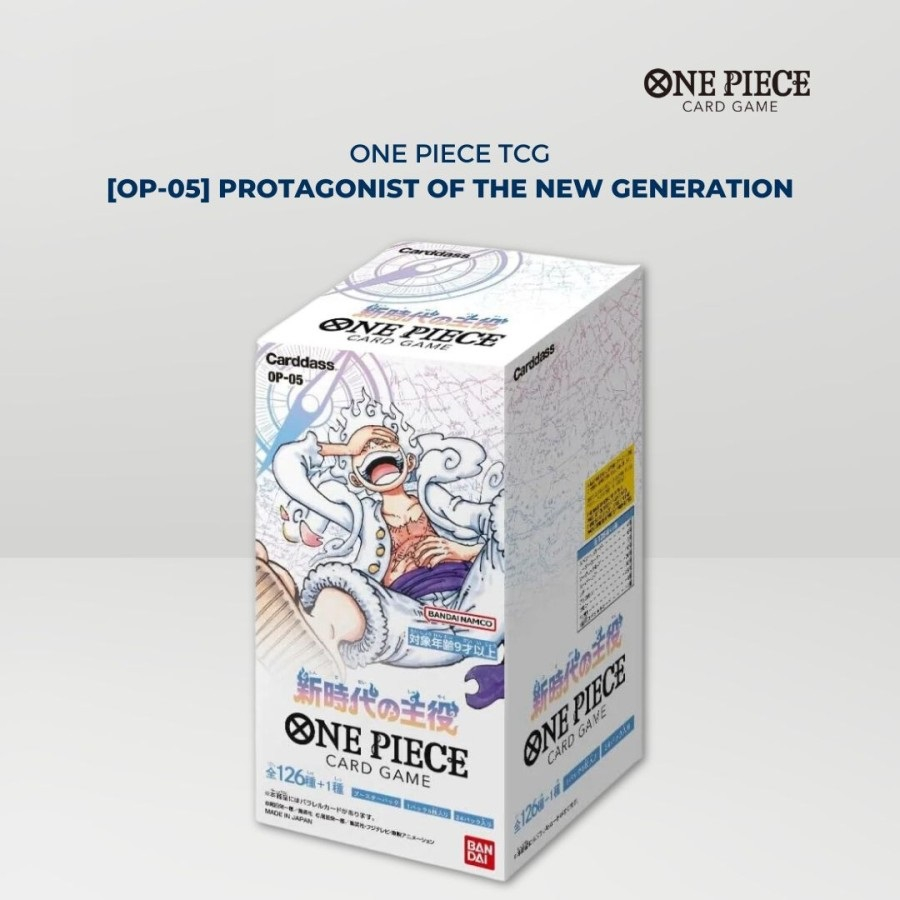 One Piece Card Game - OP05 Representing of the New Era Booster Box OP ...