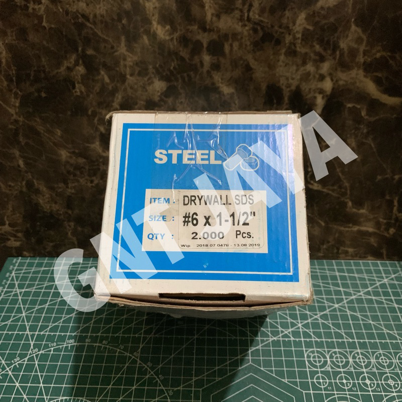 Blue gypsum steel SDS Couplers 6x1 1/2" (4cm) | Shopee Malaysia