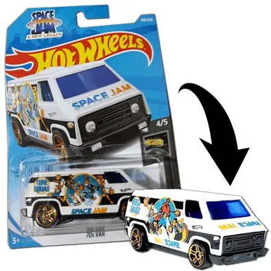 Hot WHEELS BASIC HW 70s VAN SPACE JAM A NEW LEGACY WHITE HW SPACE ...