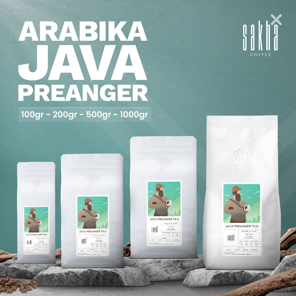 Arabica Coffee Java Preanger Tilu Pangalengan Tiwus Arabica Coffee Bean ...