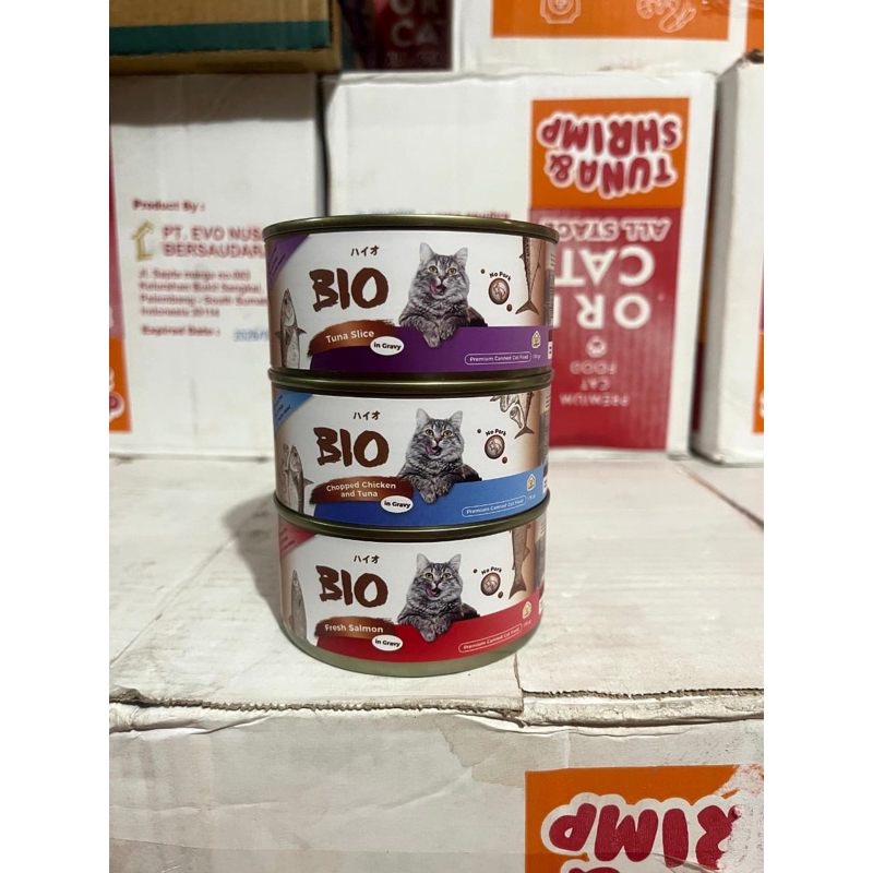 Bio CAT Cans 170gr CAT Food For All Ages Premium | Shopee Malaysia