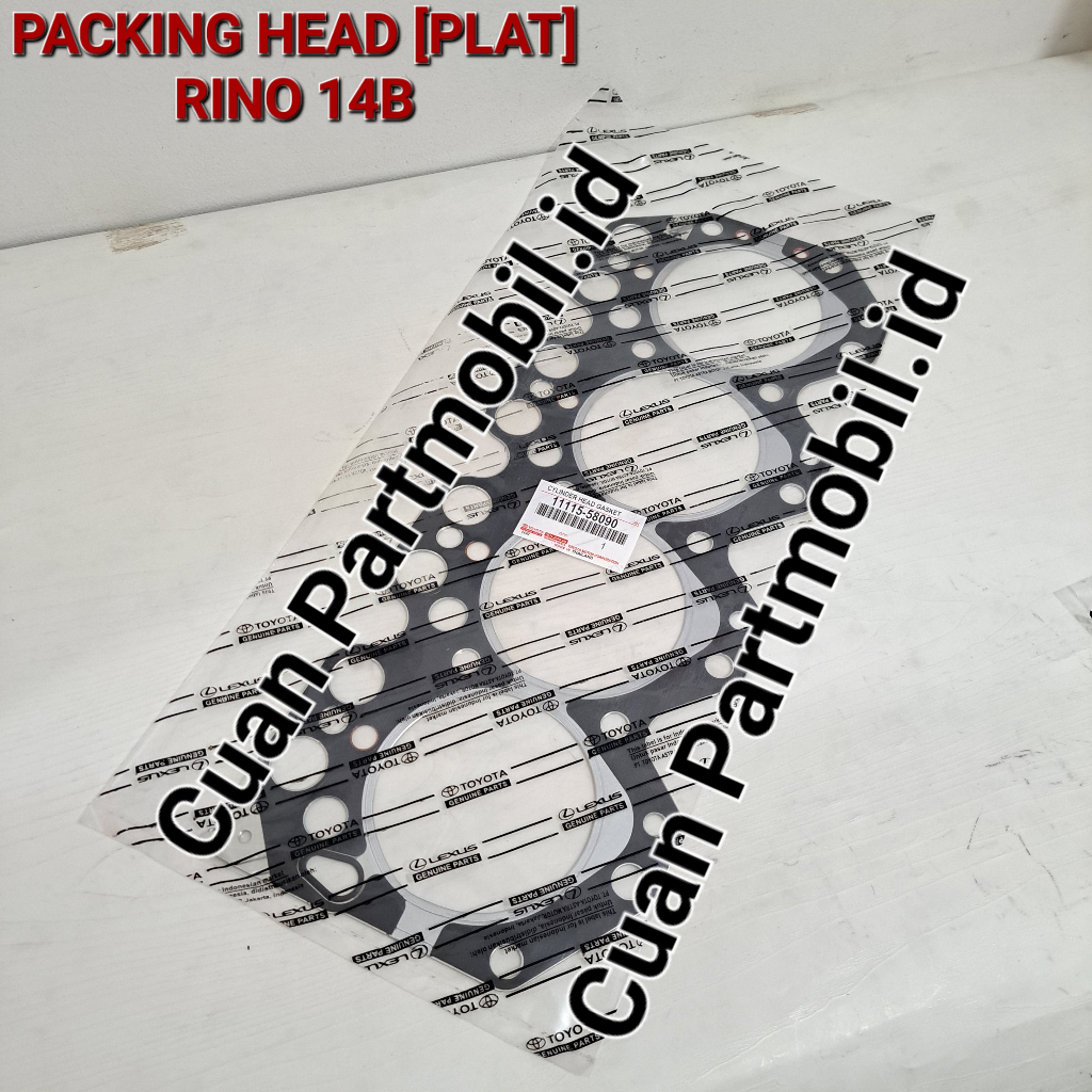Original 14B RINO HEAD PLATE PACKING | Shopee Malaysia