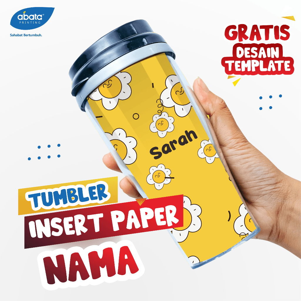 Tumbler Insert Name Paper MANY FREE TEMPLATES | Shopee Malaysia