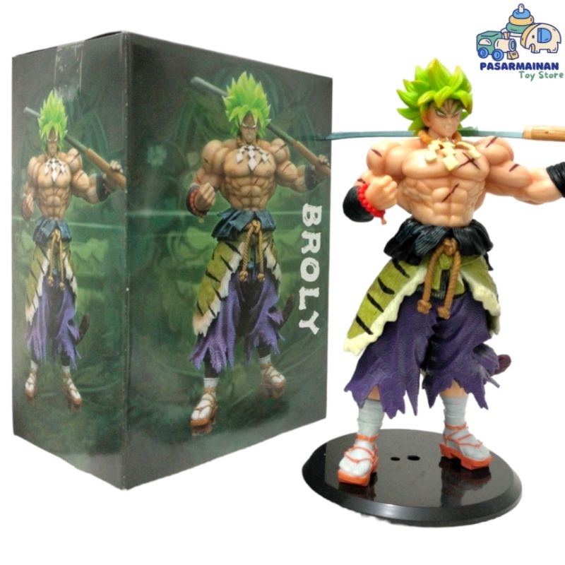 Dragon Ball Z Super BROLY Samurai Figure Miniature Decoration Display ...