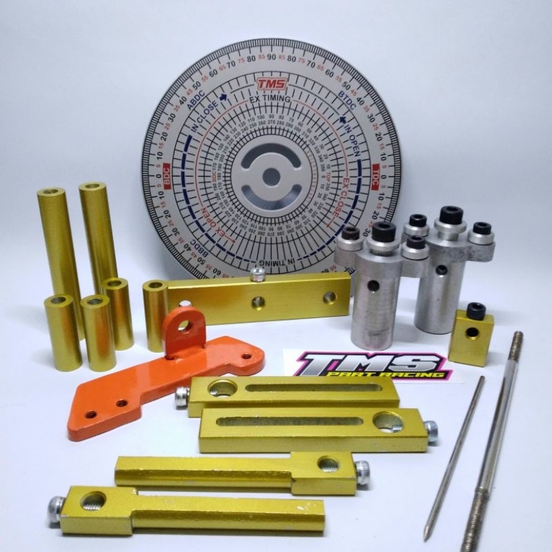Motorcycle cam set protractor not spr tms racing | Shopee Malaysia
