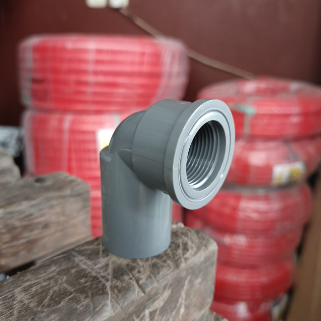 Knee Drat In PVC (KDD) Rucika 1/2" Inch AW / Faucet Elbow / Elbow Drat ...